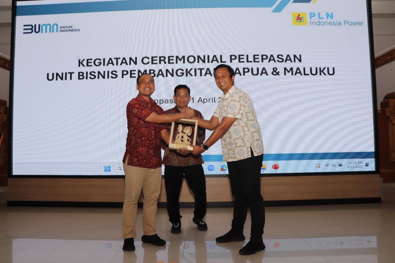 PLN Indonesia Power UBP Bali Gelar Seremoni Pelepasan UBP Papua dan ...