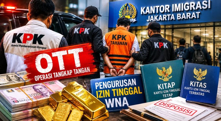 OTT Pejabat Imigrasi Jakbar Diduga Terkait Suap Pengurusan Izin Tinggal ...